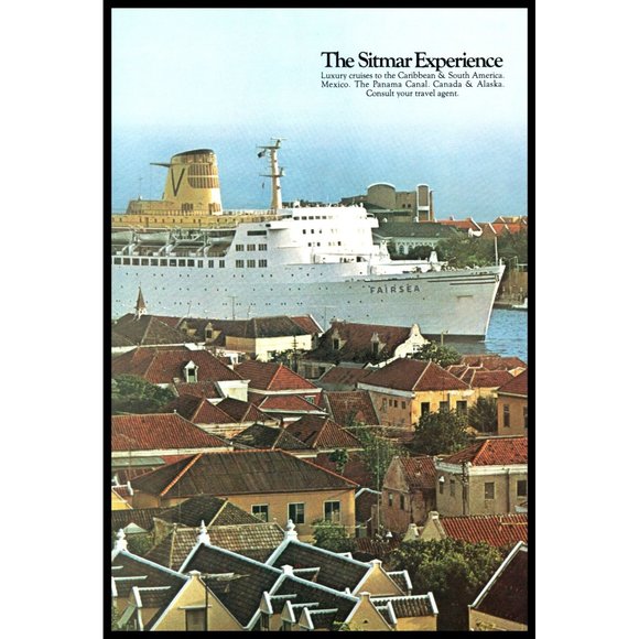 Sitmar Cruiselines | Art | 98 Sitmar Cruises Experience Fairsea Vintage ...